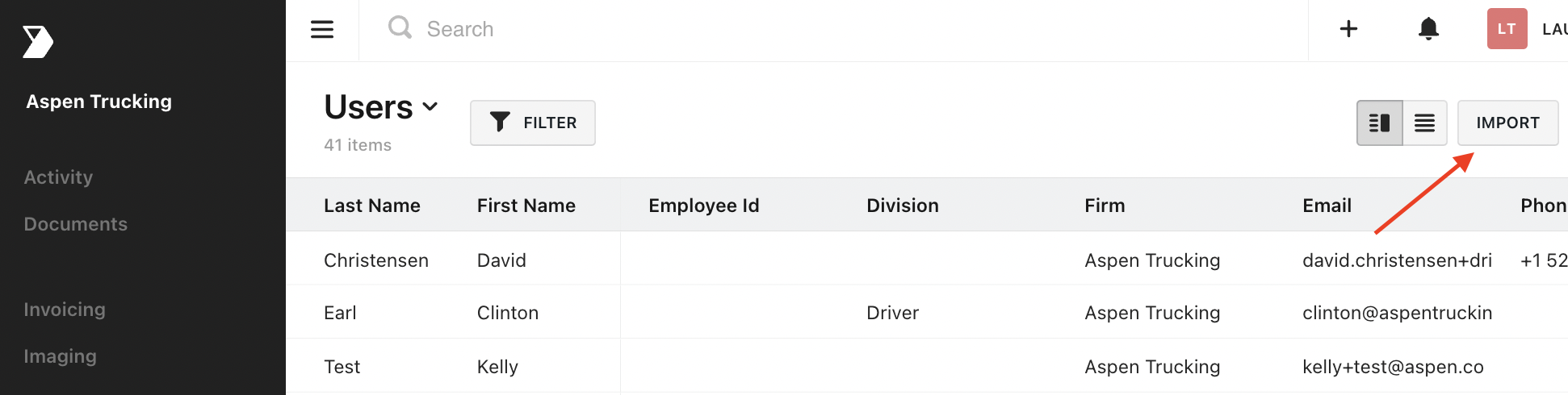 Add a Fleet Admin or Manager – Vector